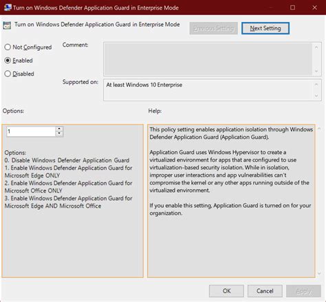 Turn On Or Off Microsoft Defender Application Guard In Windows 10 Page 2 Tutorials