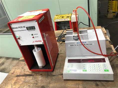 Used Mutek Pcd 02 Particle Charge Detector With Mettler Dl21 Titrator 46102 For Sale At Can Am M