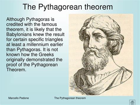 Ppt The Pythagorean Theorem Powerpoint Presentation Free Download