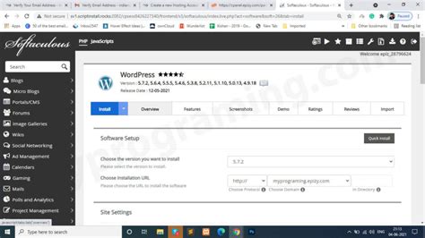 How To Create A Free Wordpress Website Infinityfree Web Hosting Myprograming