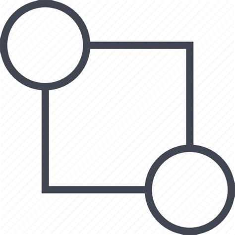 Connect Dots Edges Shapes Two Icon Download On Iconfinder