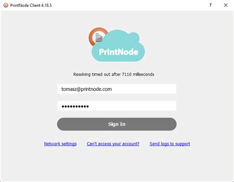 Troubleshooting Guide Printnode