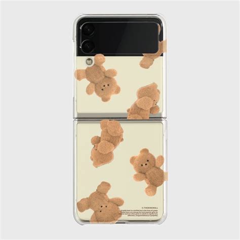 패턴 구미 텀블링 Z플립 클리어하드케이스 감도 깊은 취향 셀렉트샵 29cm