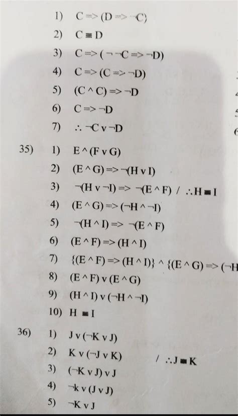 Solved These Are The Logical Symbolic Arguments What Kind
