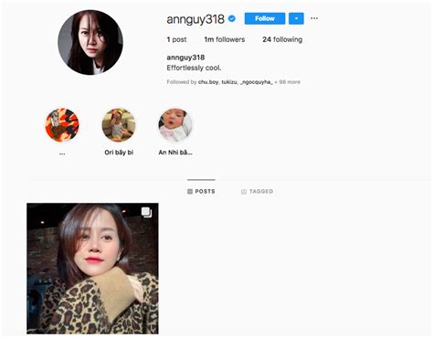 Instagram 1 triệu followers của An Nguy bỗng nhiên trống trơn chỉ còn lại duy nhất 1 bài đăng