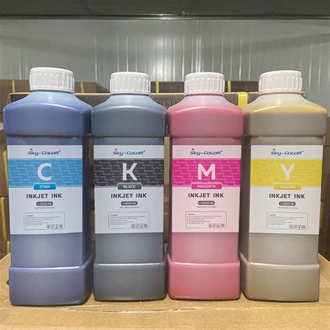 스키컬러 잉크젯 프린터를 위한 1000ml Cmyk 잉크젯 잉크