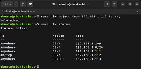 How To Block And Unblock Ip Address With Ufw On Ubuntu