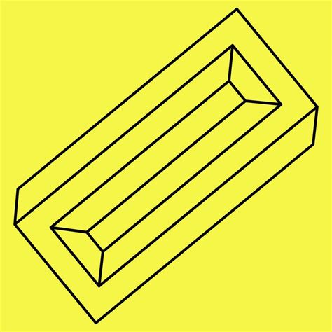 Impossible Objects Optical Illusion Shapes 3d Illustration Vector Unreal Geometric Figures