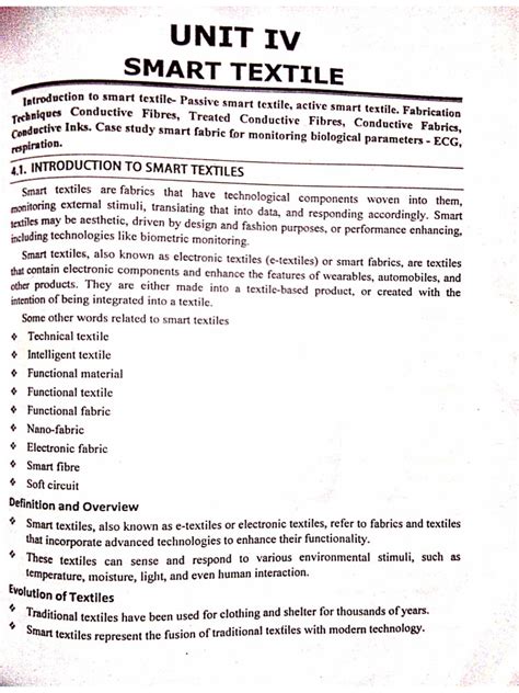 Wearable Devices Unit 4 Pdf