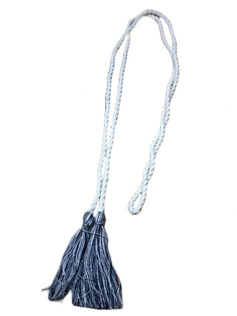 White And Grey 21 Inch Beaded Thread Dori Tassels At ₹ 6piece In New Delhi