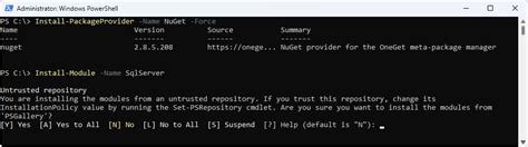How To Install The Sql Server Powershell Module