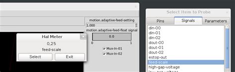 Motion Adaptive Feed Linuxcnc