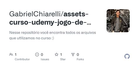 Github Gabrielchiarelliassets Curso Udemy Jogo De Plataforma 2d Na Unity Nesse Repositório