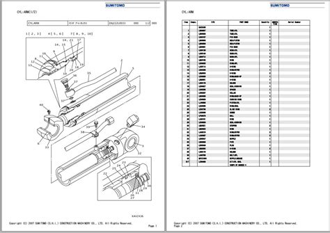 Sumitomo Sh80 3b Excavator Parts Catalog Pdf