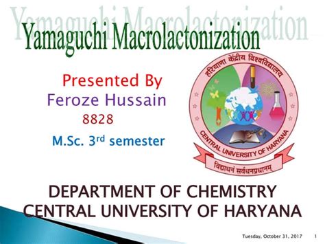 Macrolactonization Ppt
