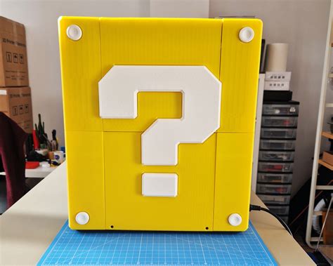 Bambulab P1p Super Mario Block Enclosure Mod Carcasa By Control 3d Download Free Stl Model