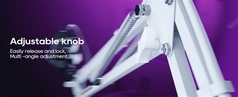 Microphone Arm Professional Overhead Microphone Stand Low Profile