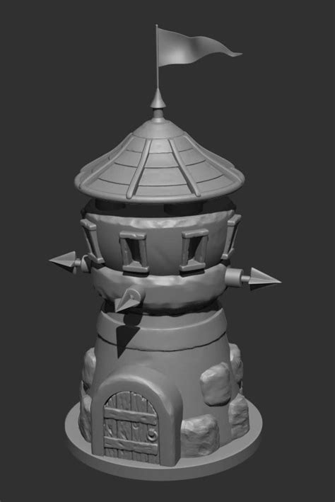 [wip] Basic Tower Defense Tower Models — Polycount