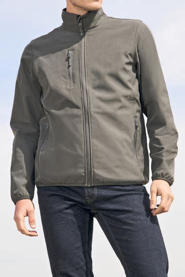 Men´s Falcon Zipped Softshell Jacket Sols Jassen Zonder Capuchon