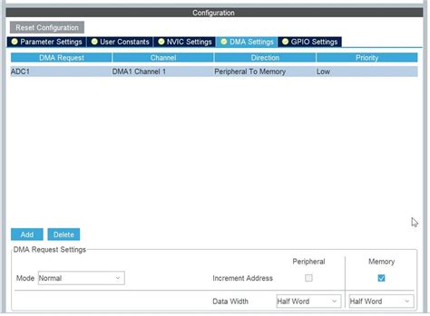 Solved Adc With Dma In Discontinuous Mode Samples First R Stmicroelectronics Community