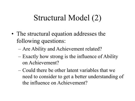 Ppt Structural Equation Modeling Sem With Latent Variables Powerpoint Presentation Id 6892089