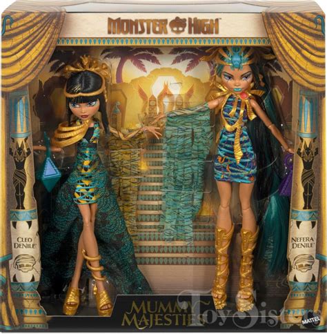 Monster High Mummy Majesties Cleo De Nile And Nefera De Nile 2024 Toy