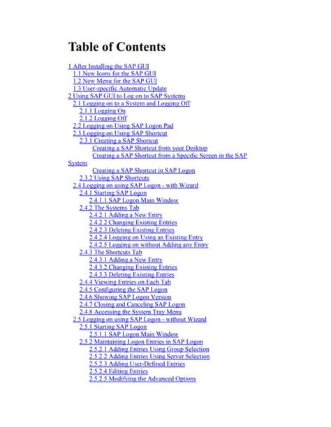 Sap Gui 720 Training Pptx Operating Systems Computer Software And