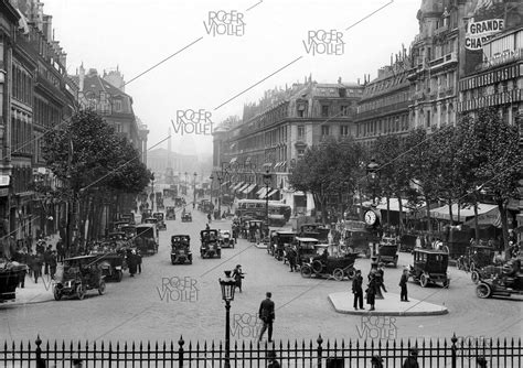 La Rue Royale Paris 8e Arr Années 1920
