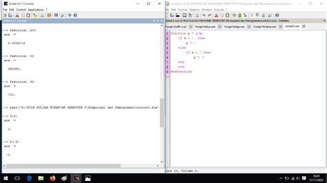 Video Pembuatan Suatu Fungsi Dengan Menggunakan Aplikasi Scilab Wikan Tiyasning Ariyanto