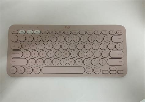 Logi Keyboard Pink Computers And Tech Parts And Accessories Computer Keyboard On Carousell