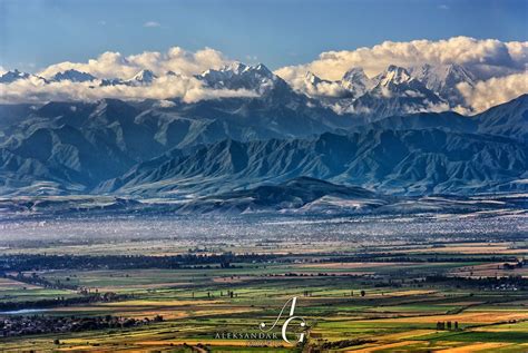 Landing in Bishkek, capital of Kyrgyzstan, where the vast Kazakh steppe ...