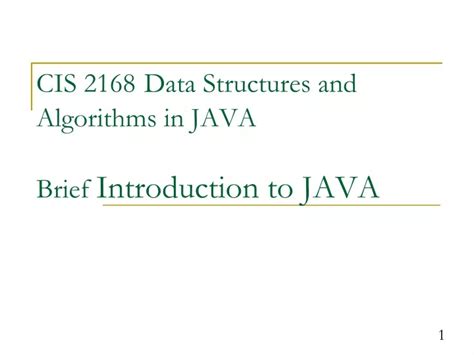 PPT Understanding Java Data Types And Objects PowerPoint Presentation