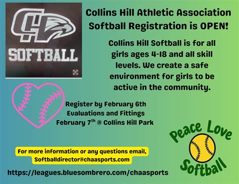 Collins Hill Youth Softball Lawrenceville Ga