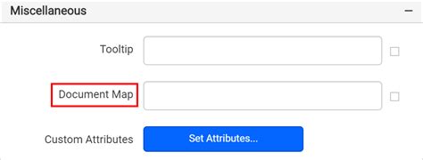 Create A Document Map Standalone Report Designer