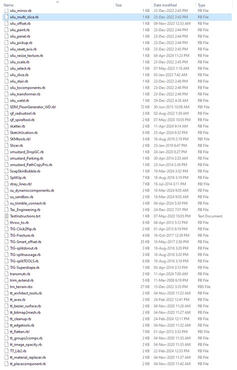 Fredo6 Extensions None Of Them Not Loading Su 2024 Sketchucation