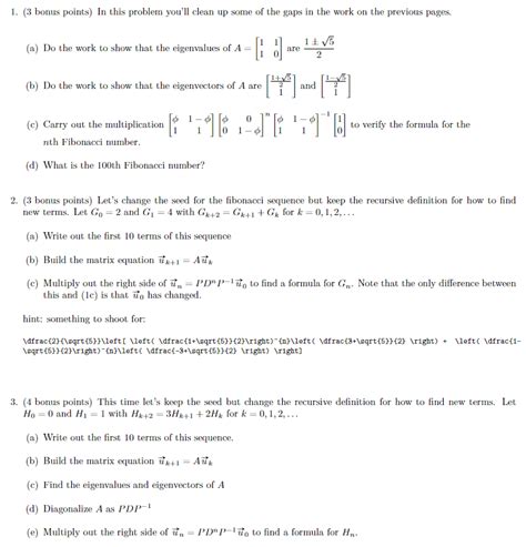 solved 0 1 1 2 3 5 8 13 21 … this sequence is most easily