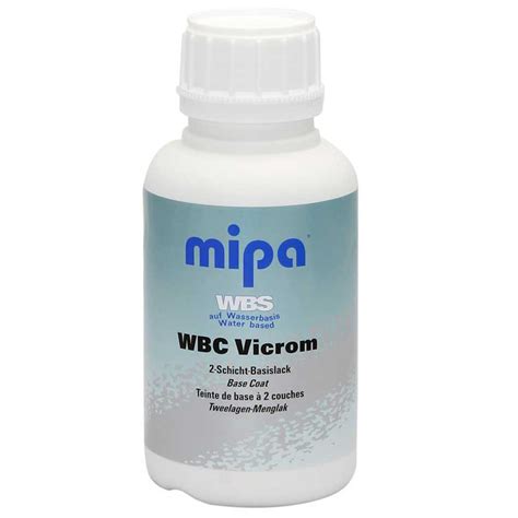 Mipa WBC Vicrom Chrom Aluminium Effektlack 0,5 Liter | 123Lack Online Shop
