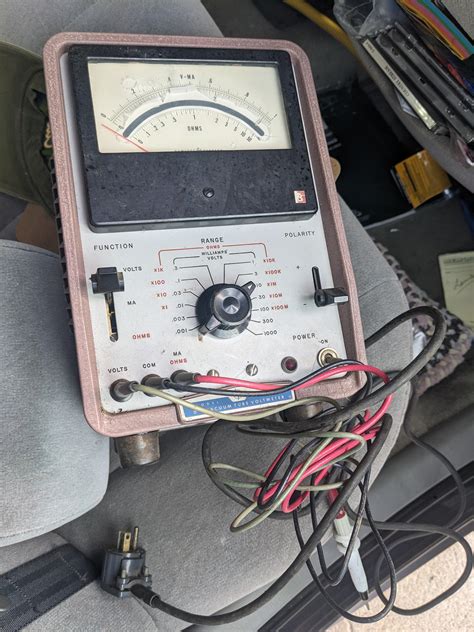 Help With This Hp Voltmeter Raskelectronics