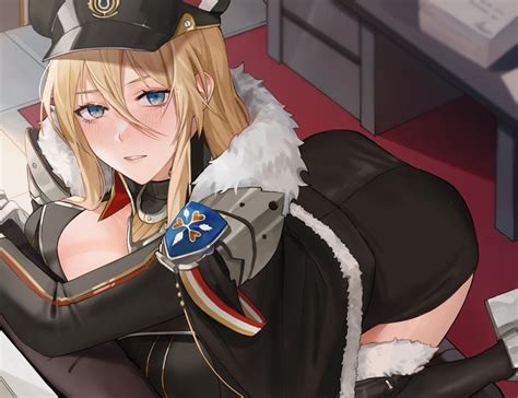 Bismarck Azur Lane Drawn By Muunai Danbooru