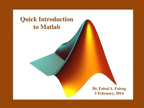 Ppt Quick Introduction To Matlab Powerpoint Presentation Free Download Id9568824