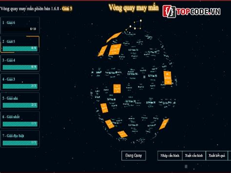 Source Code phần mềm ứng dụng game show Vòng Quay May Mắn Lucky Draw