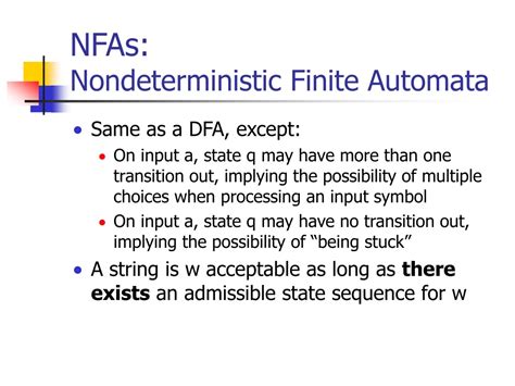 ppt exploring nondeterministic finite automata in automata theory