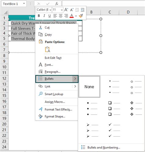Bullet Points In Excel Top Ways To Add Insert Bullet Points
