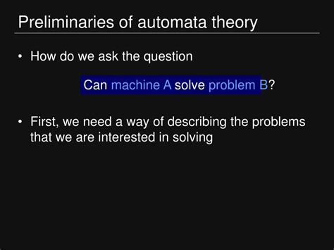 PPT Formal Languages And Automata Theory PowerPoint Presentation Free Download ID