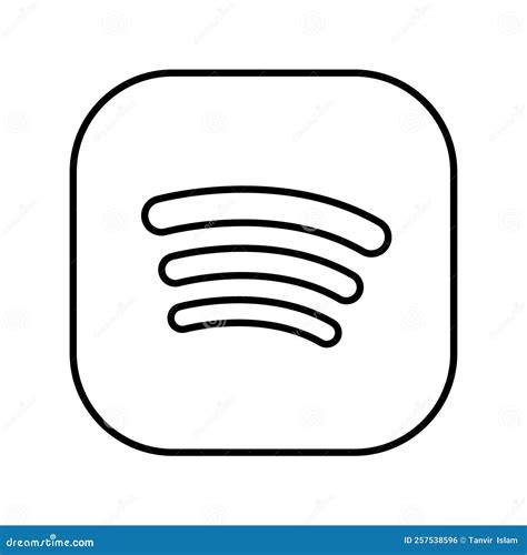 Spotify Icon Editorial Photo Illustration Of Design 257538596