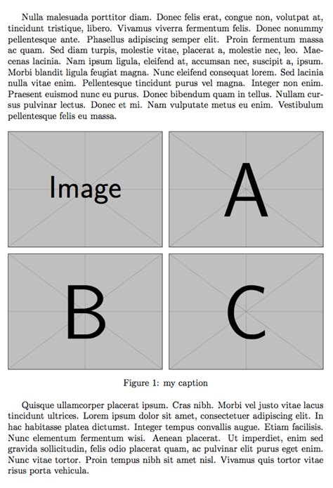 Graphics Image Matrix Using The Whole Line Width TeX LaTeX Stack