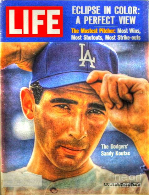 Sandy Koufax Digital Art By Steven Parker Fine Art America