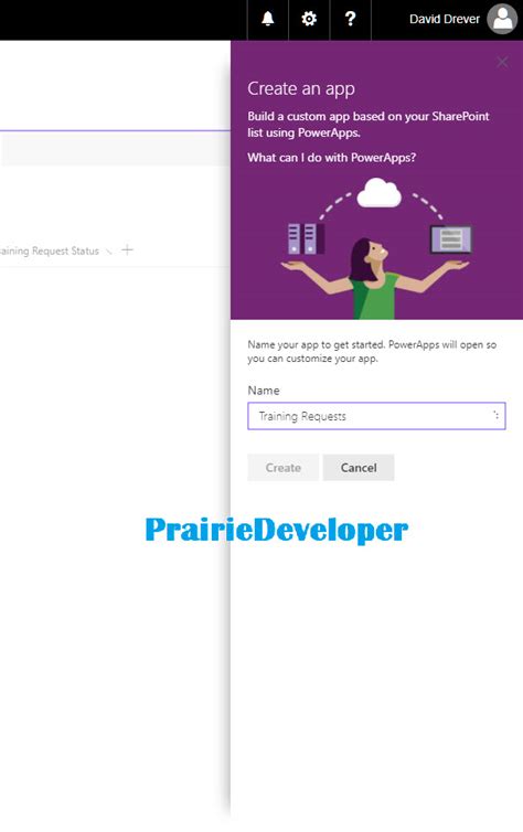 Creating A Powerapp From A Sharepoint List Little Developer On The