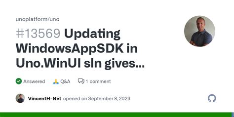 Updating Windowsappsdk In Unowinui Sln Gives Build Errors Cs0433 Type