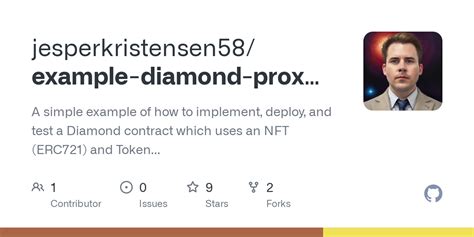 github jesperkristensen58 example diamond proxy contract a simple